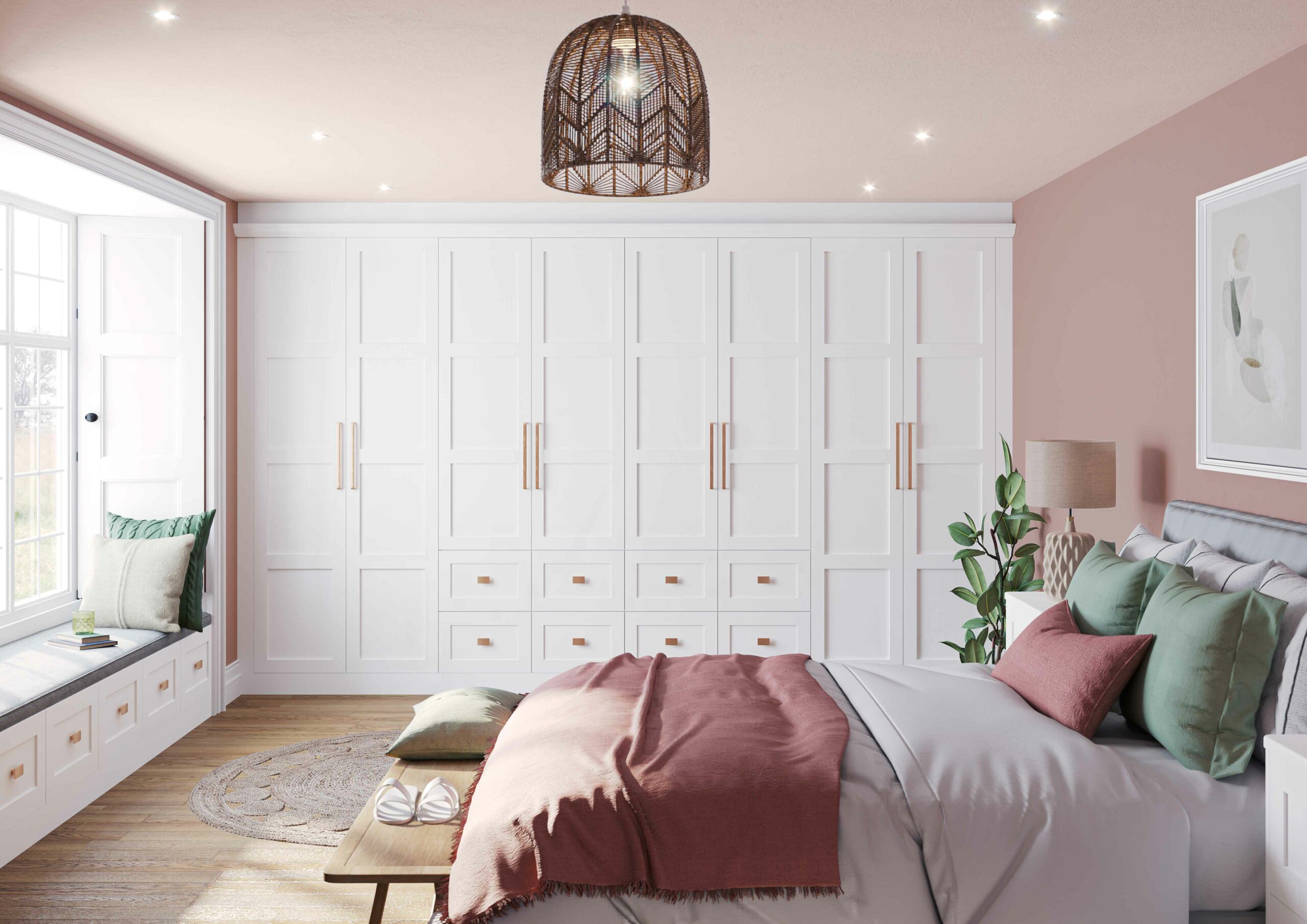 White Evesham Design Fitted Bedroom | Starplan